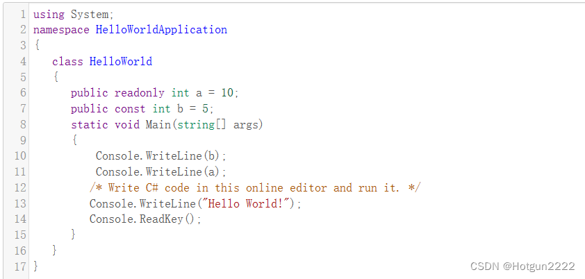 【Unity&&C#】const修饰符和readonly修饰符笔记_unity color的默认参数是编译时常量-CSDN博客