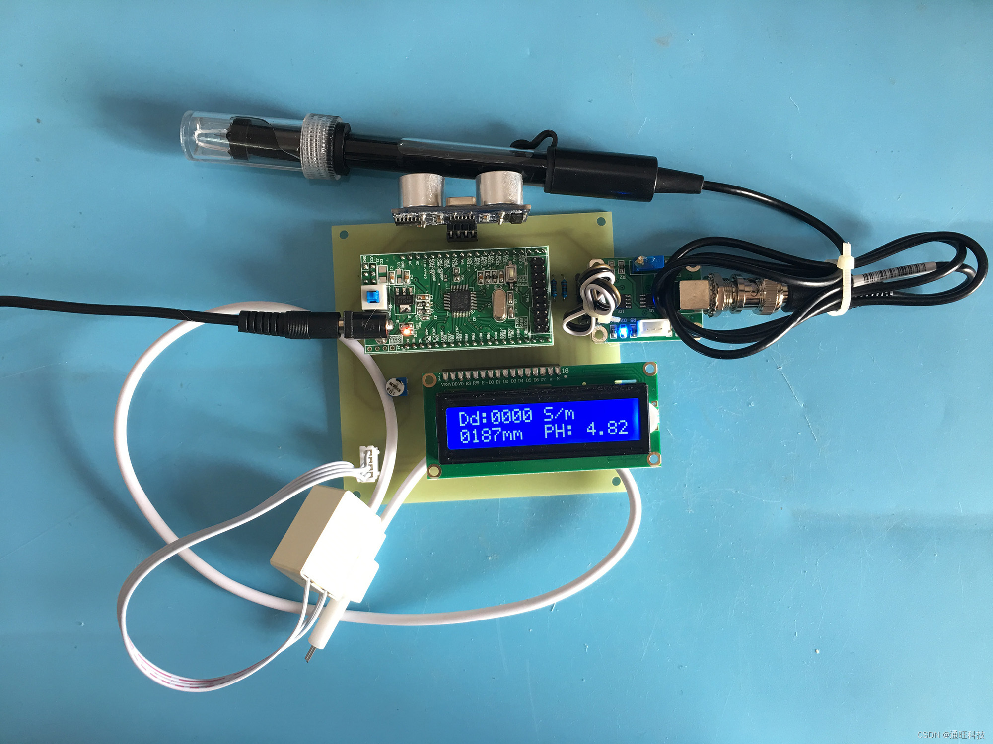 基于STM32单片机水质检测PH电导率TDS超声波水位液位设计38_单片机tds检测-CSDN博客