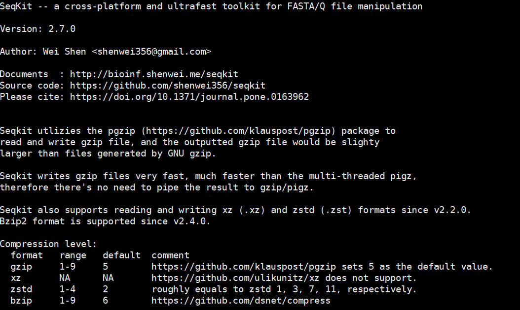 生信软件20 - seqkit+awk+sed+grep高级用法技巧合辑_seqkit grep-CSDN博客