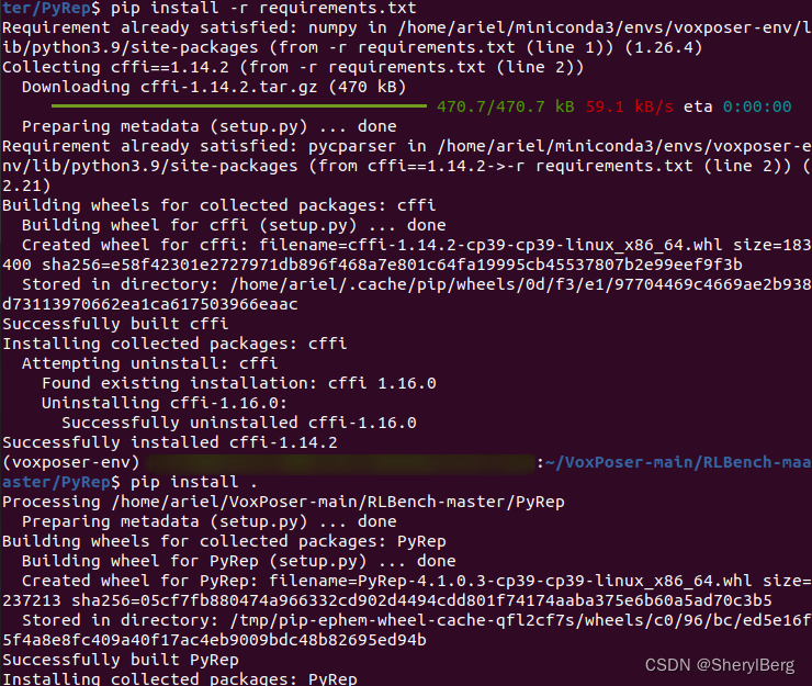 复现论文“VoxPoser: Composable 3D Value Maps for Robotic Manipulation with Language Models”：配置环境（一 ...