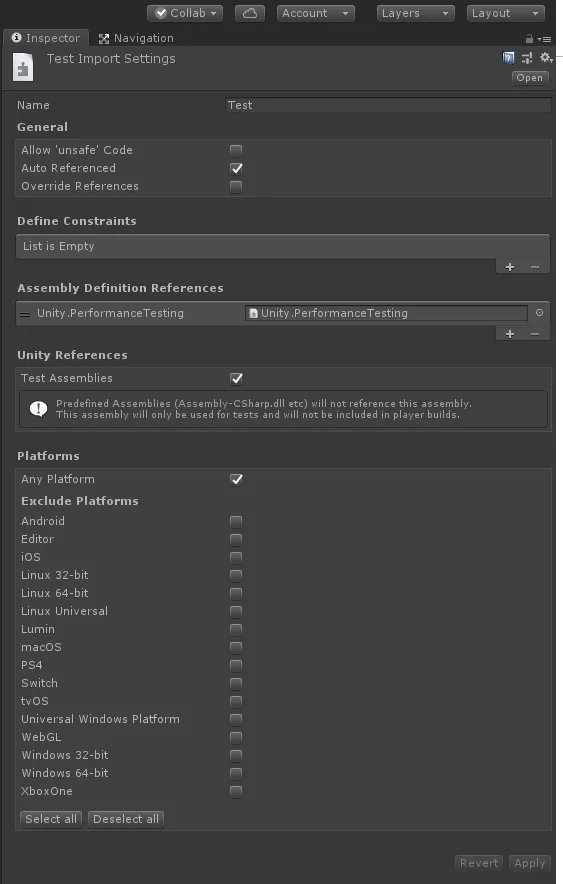 Testing Unity性能测试unity Performance Testing Framework Csdn博客