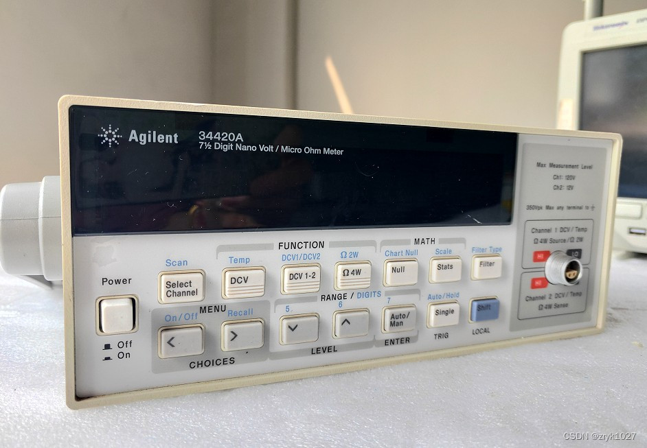 安捷伦Agilent 34420A万用表_agilenmt34420a-CSDN博客