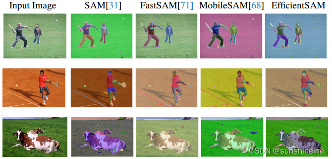 SAM轻量级改进EfficientSAM论文解读EfficientSAM: Leveraged Masked Image Pretraining for Efficient ...