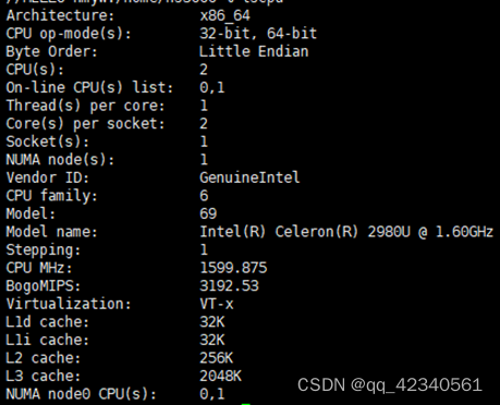 Linux查看cpu、内存、硬盘信息_dmidecode -t memory 内存厂商-CSDN博客