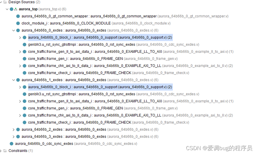 同一个QUAD中调用多个Aurora IP核_gth一个bank可以用4个x1-CSDN博客