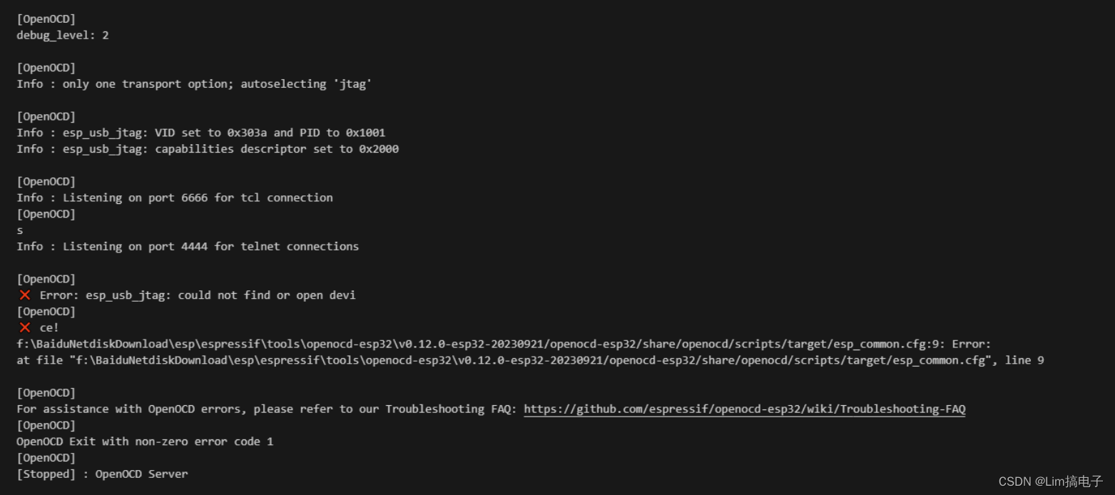 Windows ESP32S3的JTAG调试_esp32 jtag-CSDN博客