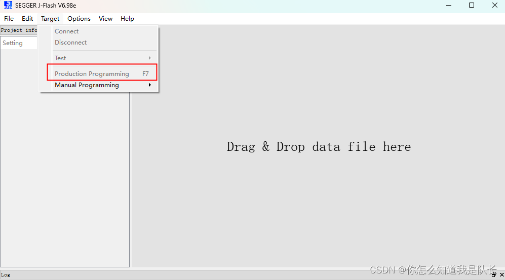 J-Link烧录bin文件_jflash could not find cfi compliant flash device-CSDN博客