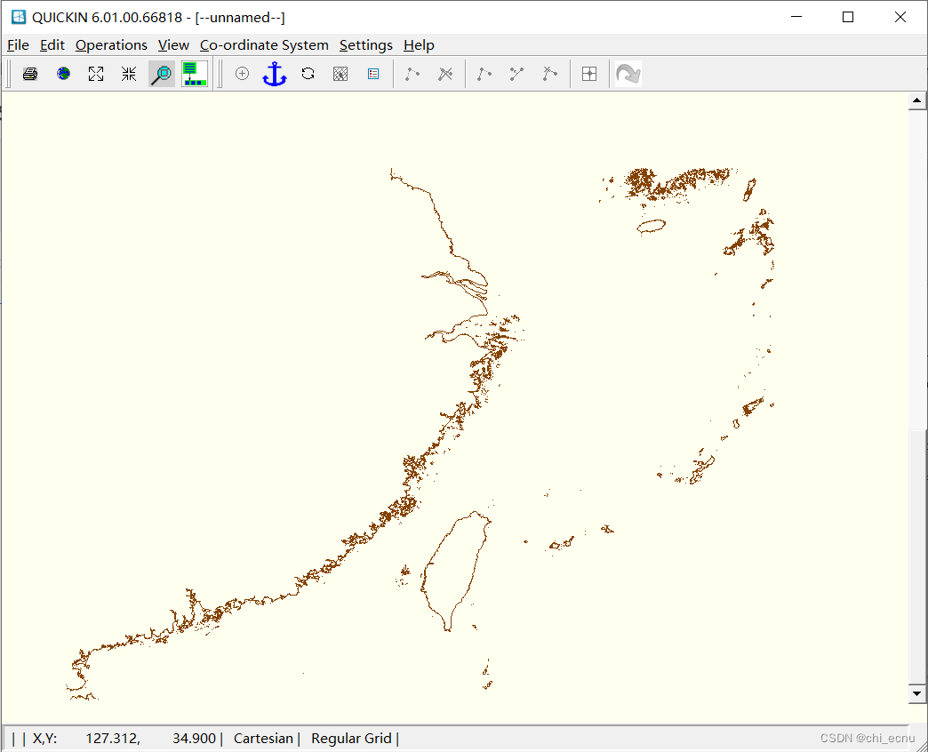 利用GEODAS和MATLAB生成Delft 3d岸线文件(.ldb)文件-CSDN博客