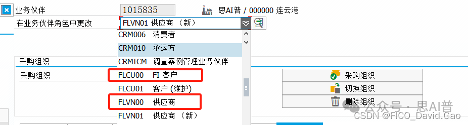 Sap前台处理:业务伙伴维护(客户主数据和供应商主数据)之公司代码视图 <bp>sap Bp同时显示公司代码和采购 Csdn博客