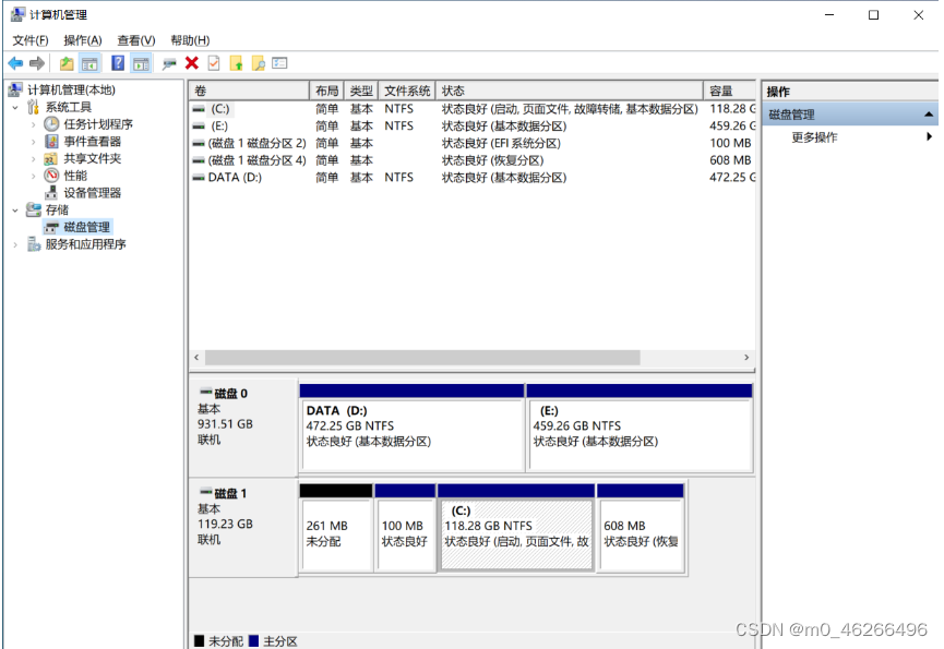记录使用U盘重装windows10系统_u盘windows10-CSDN博客