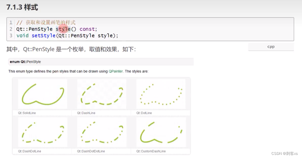 QPainter Qt绘图，pen_qpainter setcapstyle-CSDN博客