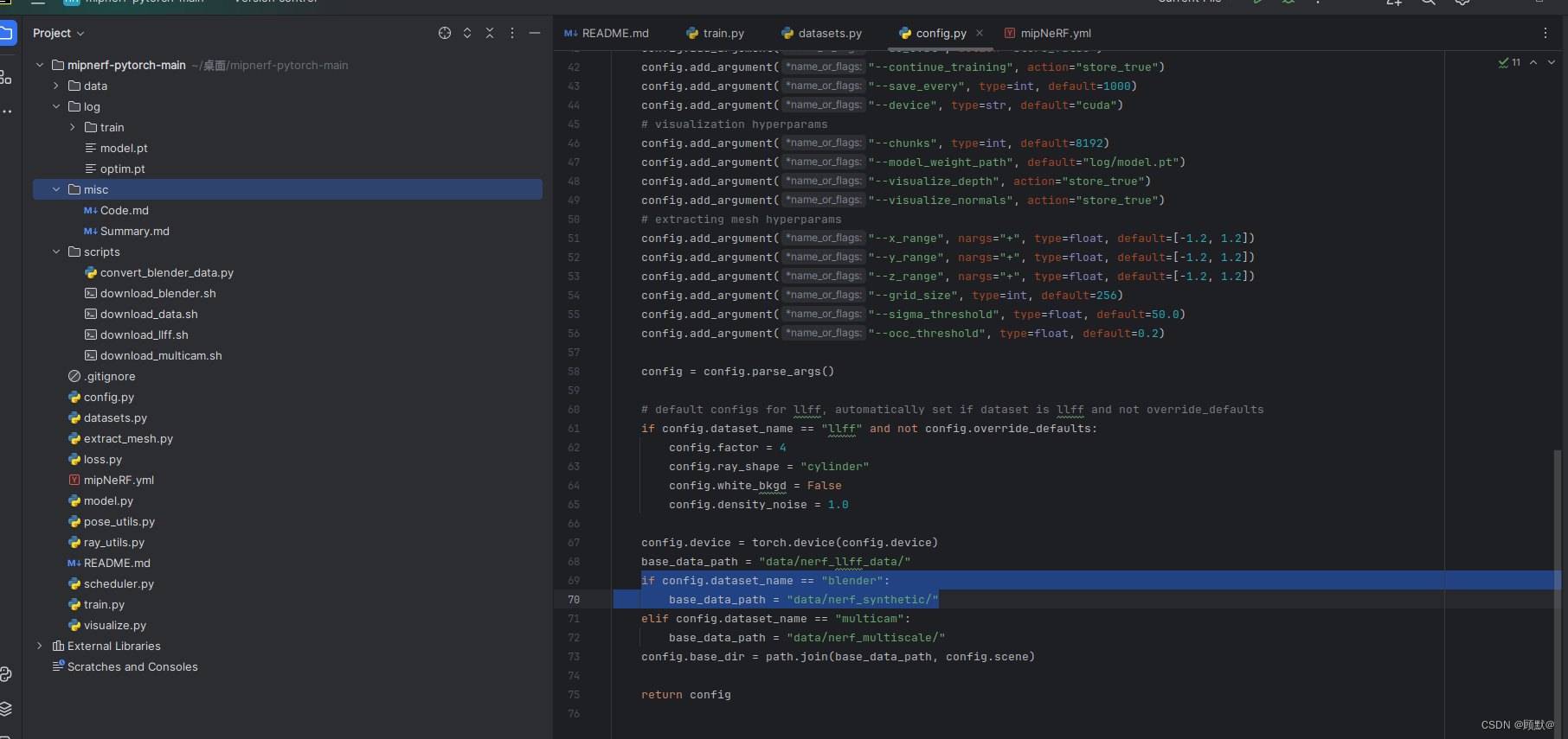 mipNeRF-pytorch版复现流程（更新中）_mip-nerf pytorch-CSDN博客
