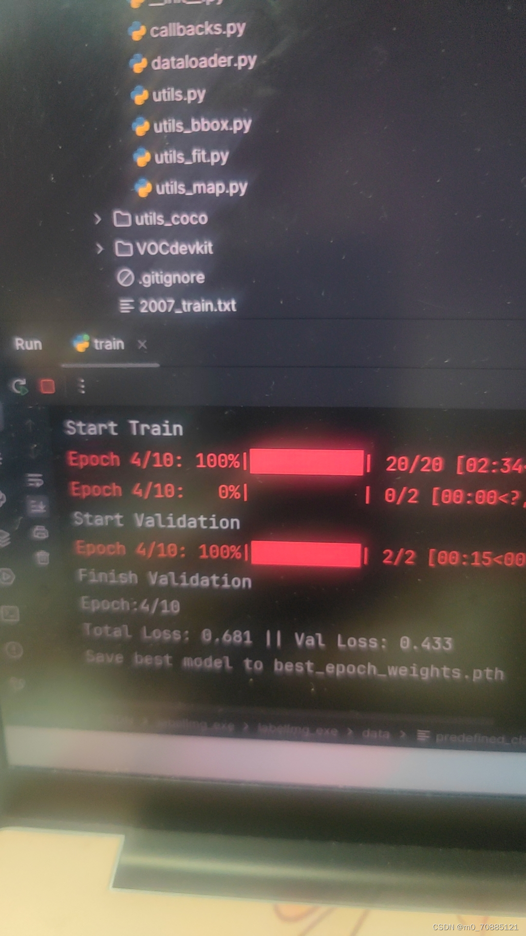 基于yolov4代码，进行的数据集训练模型过程及结果_yolov4模型训练结果分析-CSDN博客