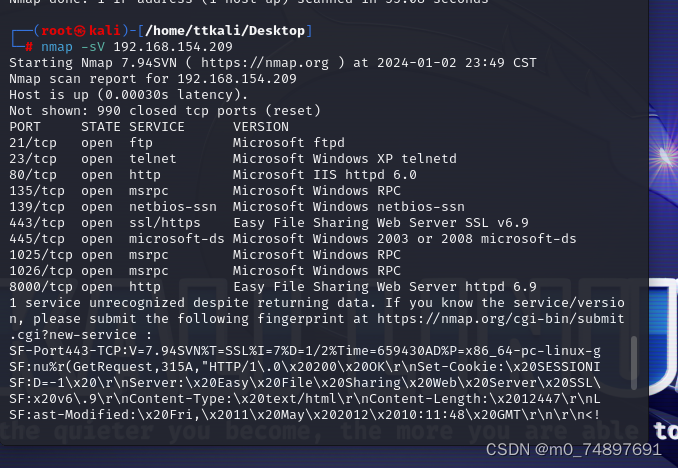 网络渗透测试复现任务easy file sharing server_easy file sharing server 发送计算器不成功-CSDN博客