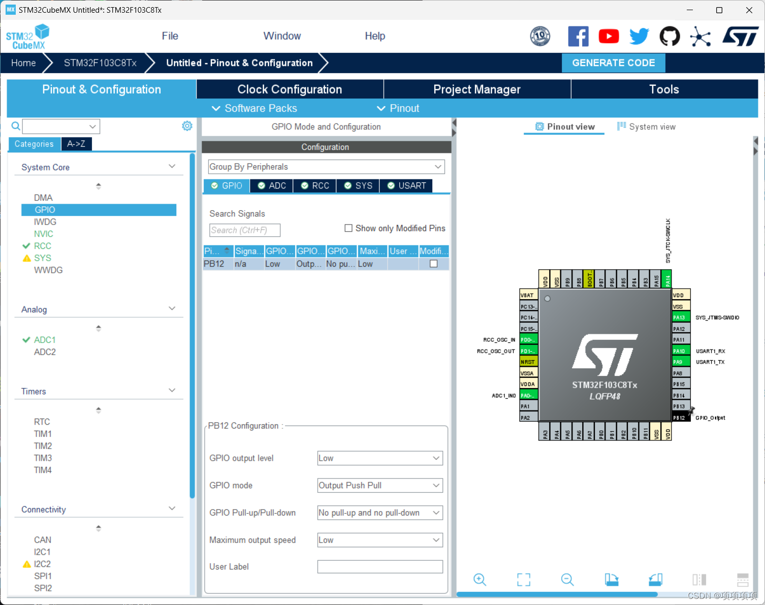 NTC热敏电阻 + STM32_stm32 ntc-CSDN博客