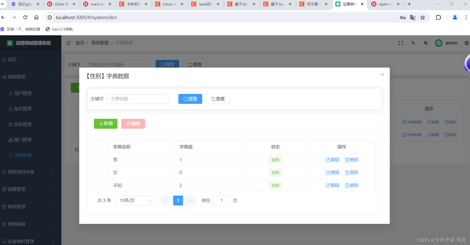 基于javaspringbootvue3前后端分离企业级管理系统设计与实现有视频讲解java Vue3 中后台管理系统 Csdn博客