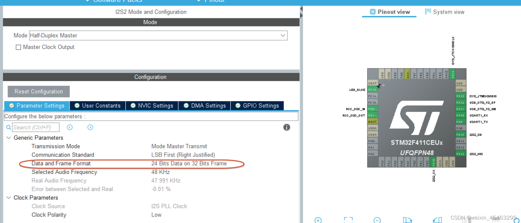 STM32F411实现usb声卡，I2S驱动UDA1334A_stm32 usb声卡-CSDN博客