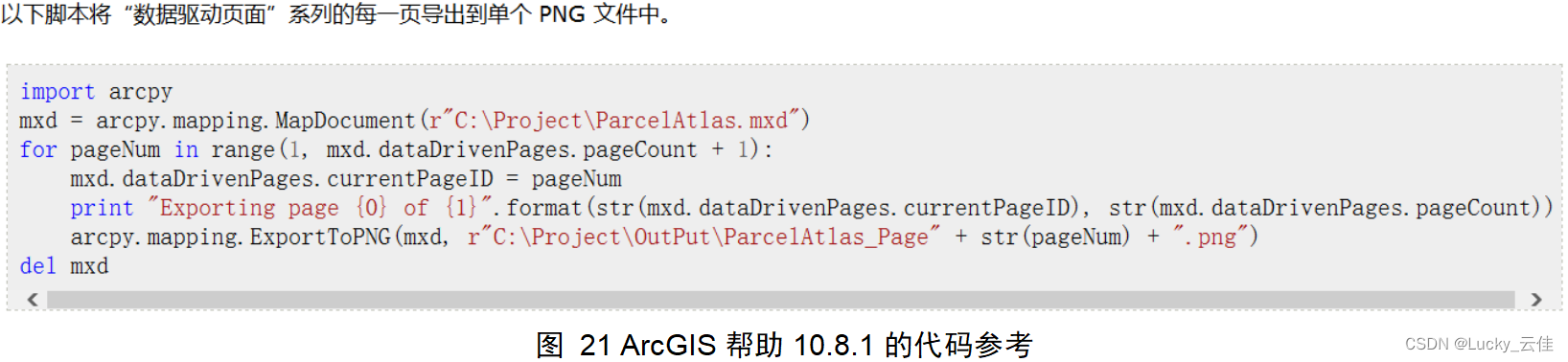 （四）arcpy 批量出图 Csdn博客