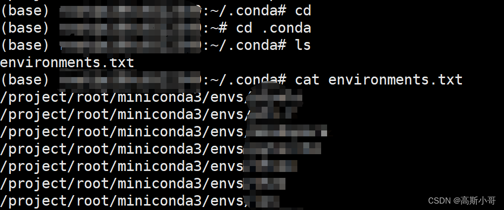 【Miniconda】一文带你了解 conda env list 的原理和作用_conda envs list-CSDN博客