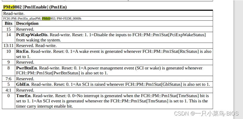 BIOS RTC唤醒原理之COMS寄存器-CSDN博客