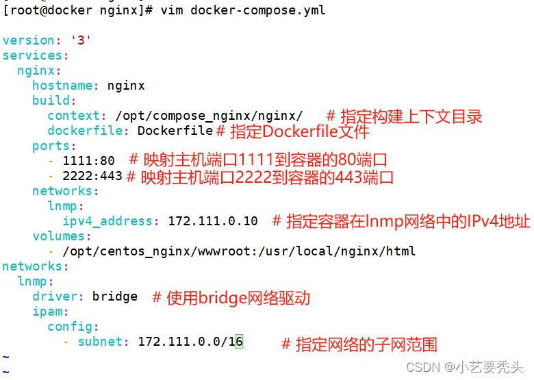 Docker-Compose部署服务_docker-compose nginx-CSDN博客