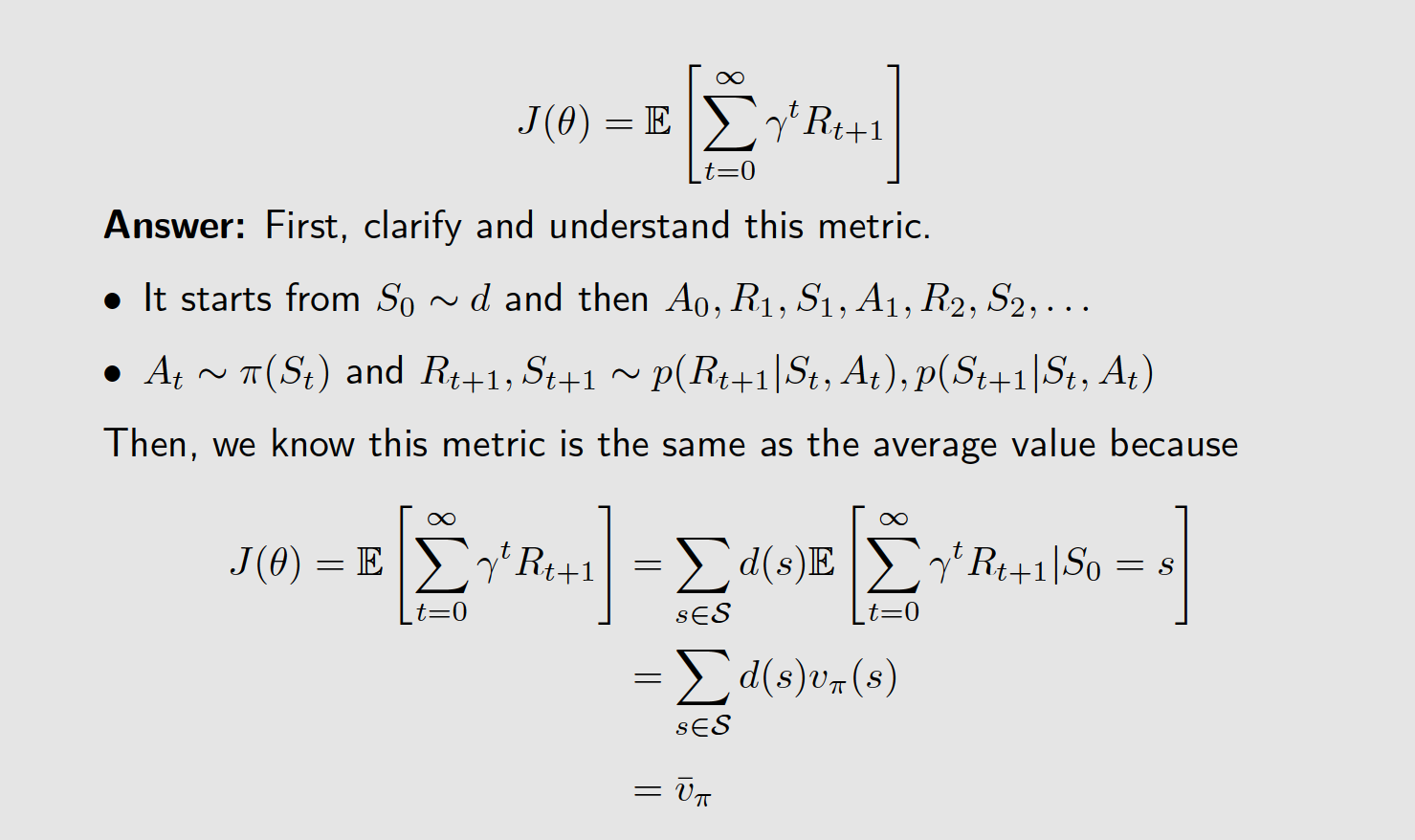 强化学习-赵世钰（九）：策略梯度方法（Policy Gradient Methods）【表格--＞函数(NN)】【REINFORCE algorithm＜--＞基于MC方法】-CSDN博客