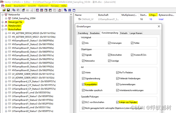 CANdb和CANoe设置英文显示_vector candb++怎么切换语言-CSDN博客