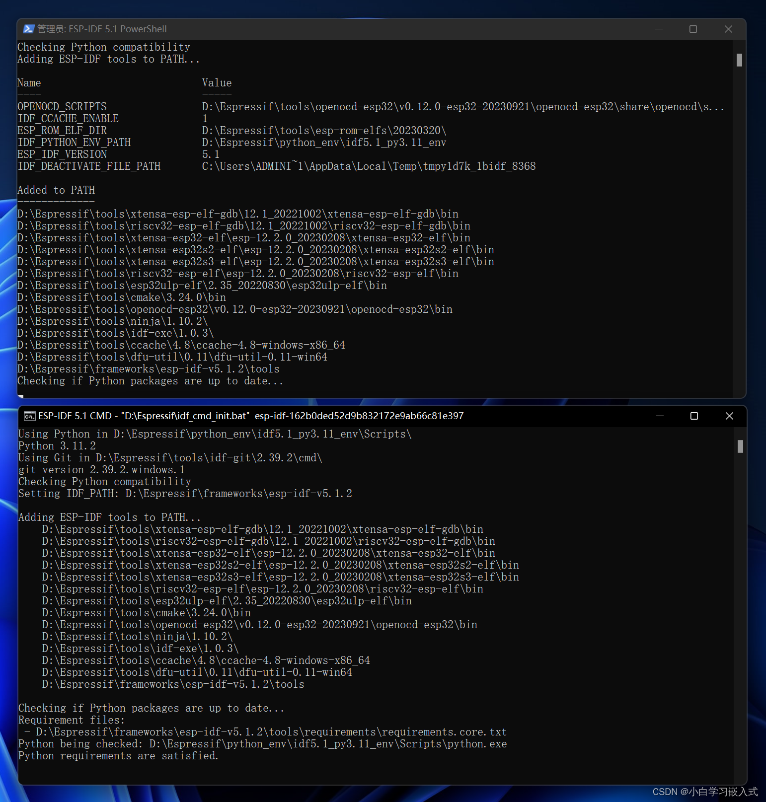 ESP32-C6环境搭建软件安装_esp32-c6 电源管理-CSDN博客
