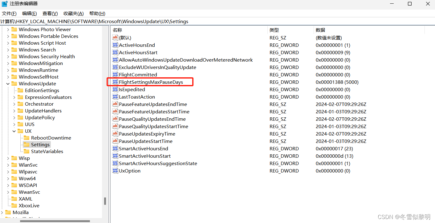 windows设置推出更新13年_reg add "hkey_local_machineisoftw aremi-CSDN博客