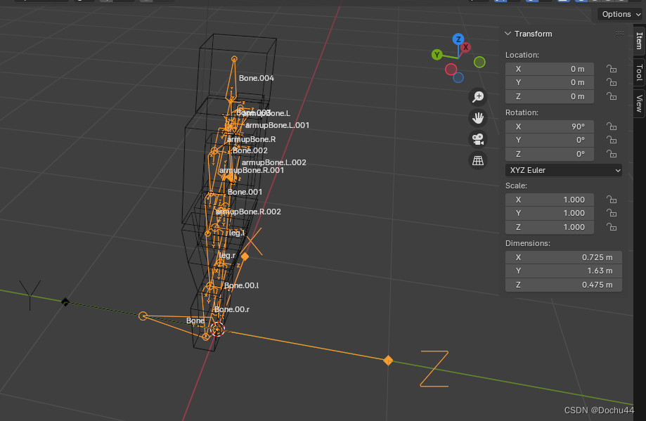 3D软件（Blender—3DsMax导入unity后坐标轴蓝轴（z轴）朝角色正前方的土方法_blender导入unity xyz怎么调-CSDN博客