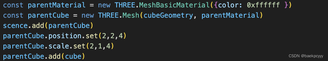 【Three】three.js--添加多个立方体并加入点击按钮_js页面的3d模型增加按钮-CSDN博客