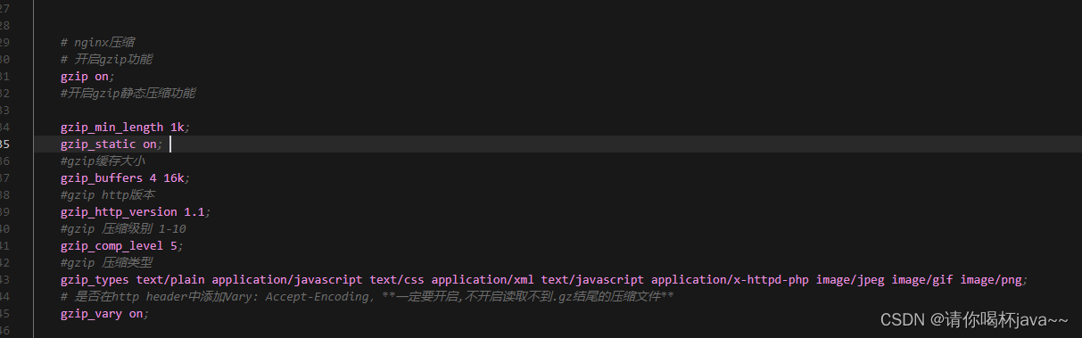 vue配合Nginx使用gzip时遇到的坑_nginx vue .gz-CSDN博客