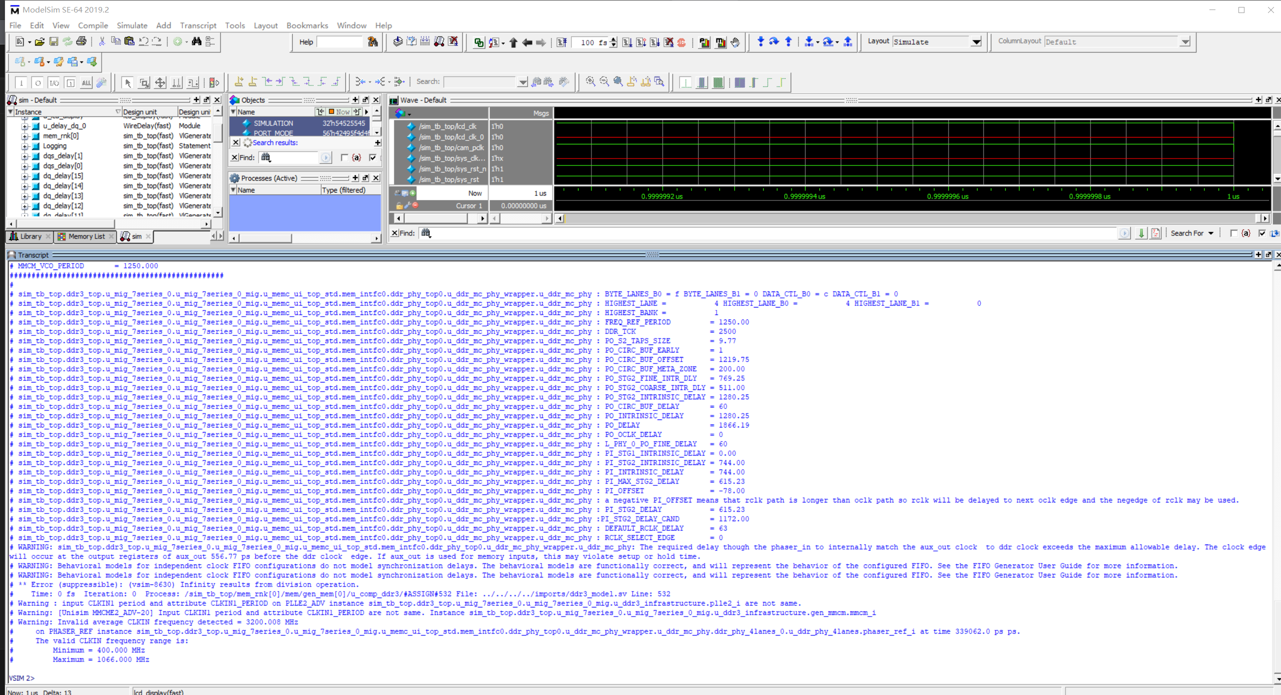 Vivado DDR3仿真记录_behavioral models for independent clock fifo confi-CSDN博客