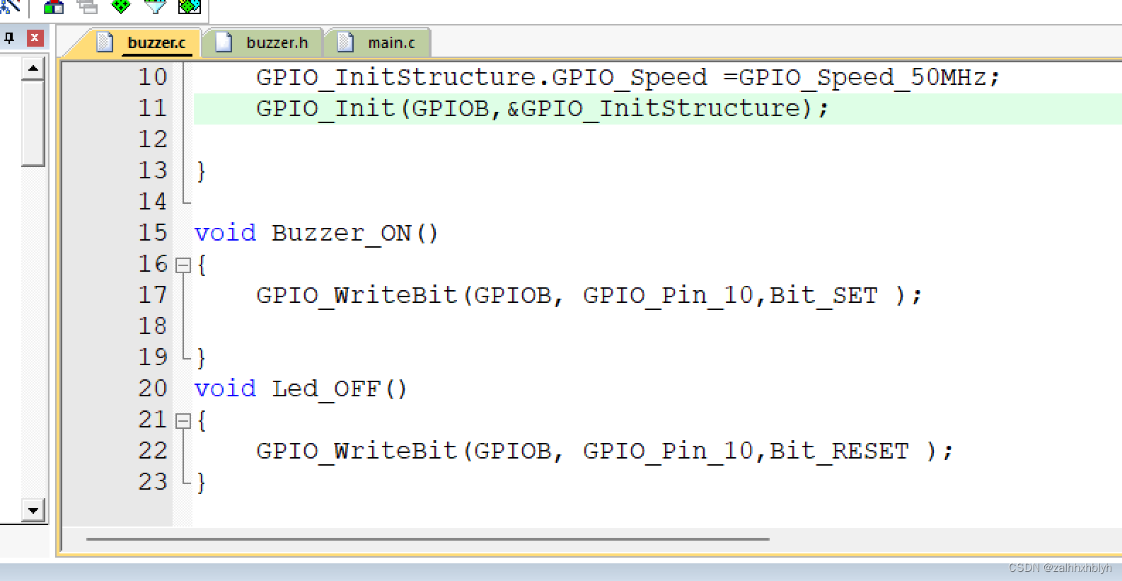 Objects Project Axf Error L6200e Symbol Led Off Multiply Defined By Buzzer O And Led O