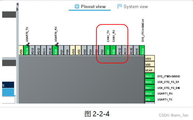 基于ST32F407ZGT6处理器在RT-Thread 5.0.2上挂载CAN BUS总线设备_rt thread使用can回环模式-CSDN博客