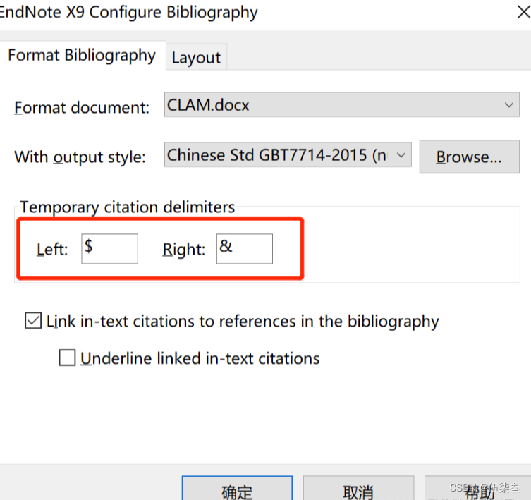 Word显示EndNote X9 Select Matching Reference,There are no references to…；Select a Reference ...