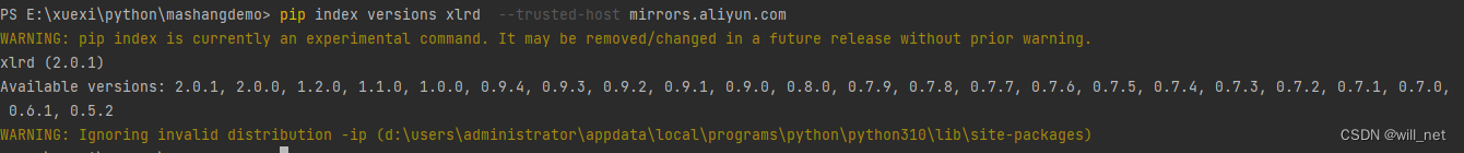 python 处理 Excel_deprecationwarning: call to deprecated function co-CSDN博客