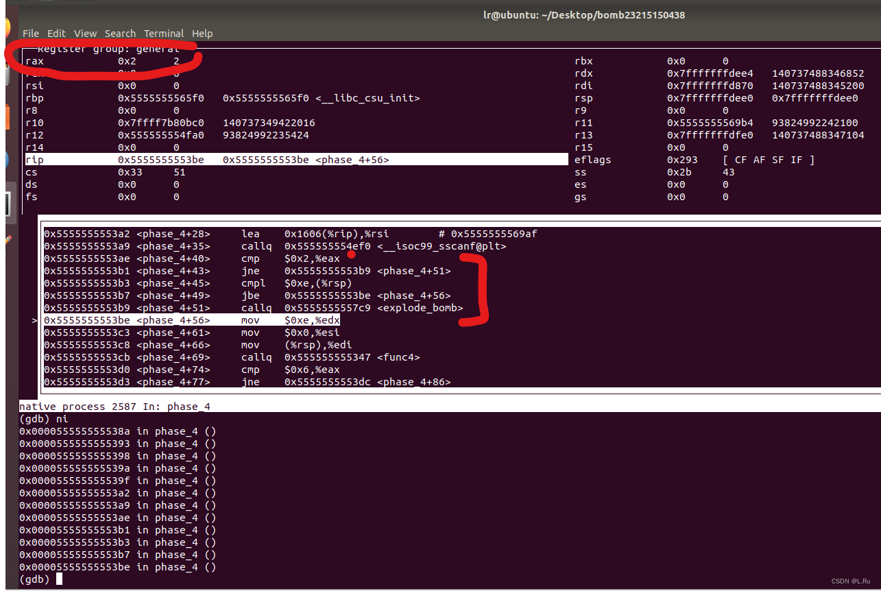 计算机系统基础--实验二BinaryBomb实验报告_计算机系统实验-CSDN博客