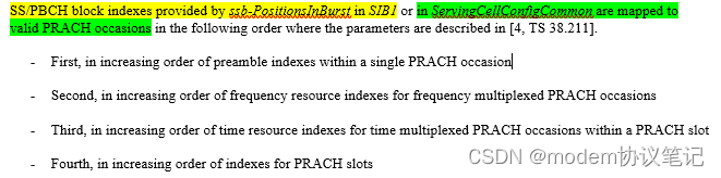 NR PRACH(四)PRACH与SSB的映射-CSDN博客