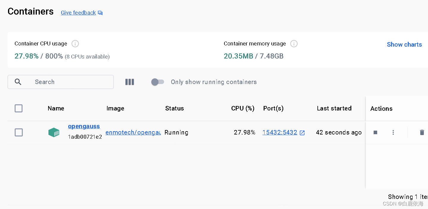 win11下安装opengauss(Docker)_opengauss windows版-CSDN博客