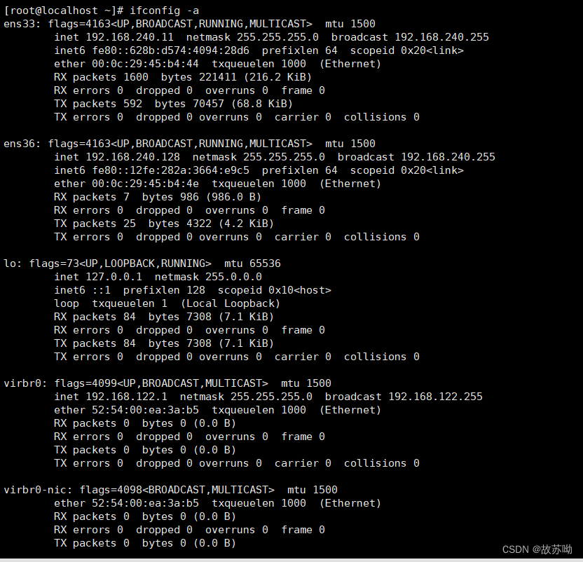 Linux网络配置_linux ifcfg-CSDN博客