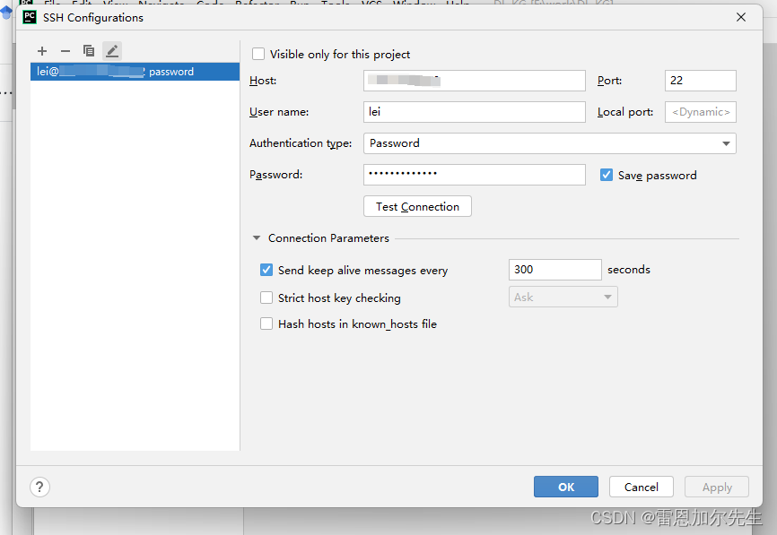 Windows: pycharm远程连接服务器并自动更新代码到服务器上_pycharm文件怎么自动更新到服务器上-CSDN博客