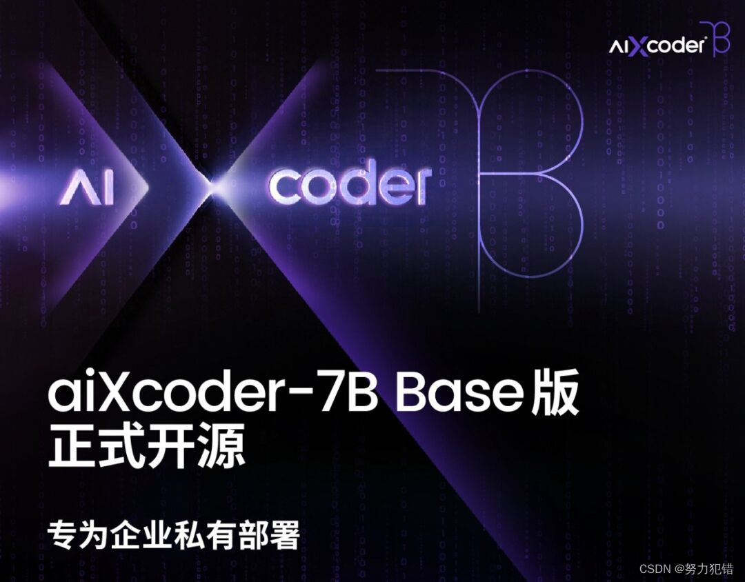 北大团队推出aixcoder 7b:7b参数超越百亿级模型的代码生成能力兼具企业适配和开源优势aixcoder 7b下载 Csdn博客 8233