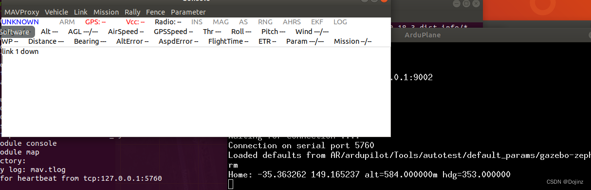 无人机仿真 APM+Gazebo+SITL+QGC仿真教学及常见问题记录与解决方法_failed to load module: no module named 'console'. -CSDN博客