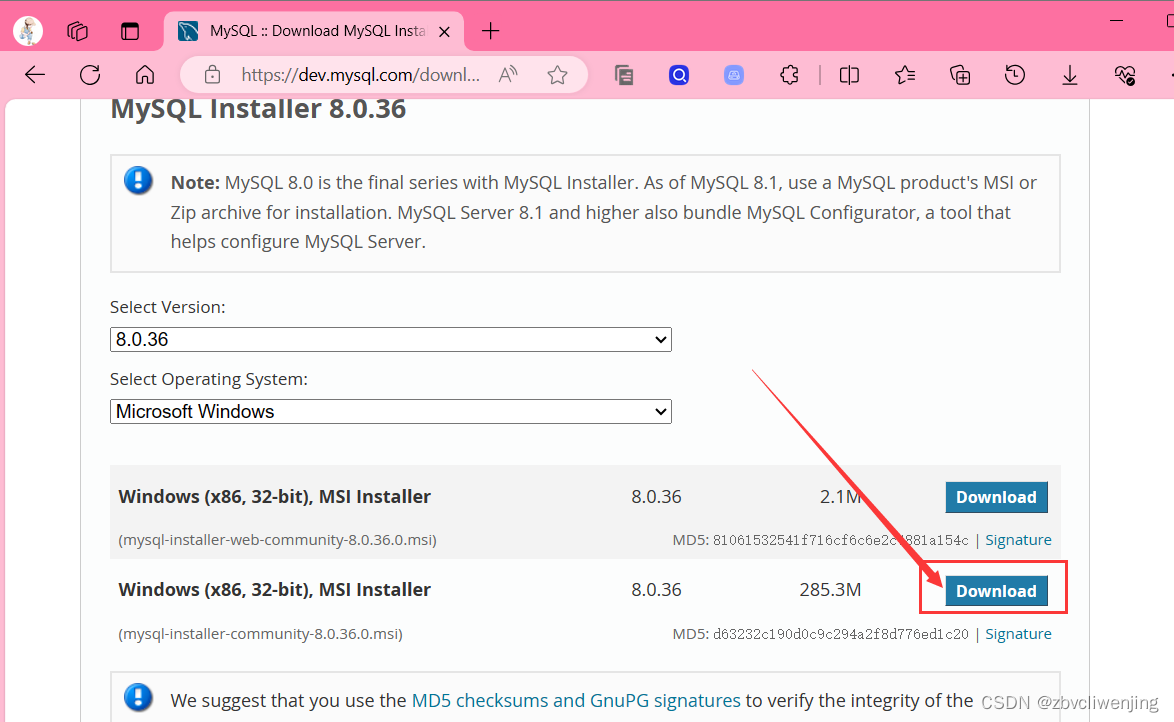 叮咚，MySQL8.0保姆级安装配置教程来啦~（Windows x86 64bit）_x86安装mysql-CSDN博客