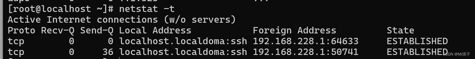 netstat 简单用法_netstat使用-CSDN博客
