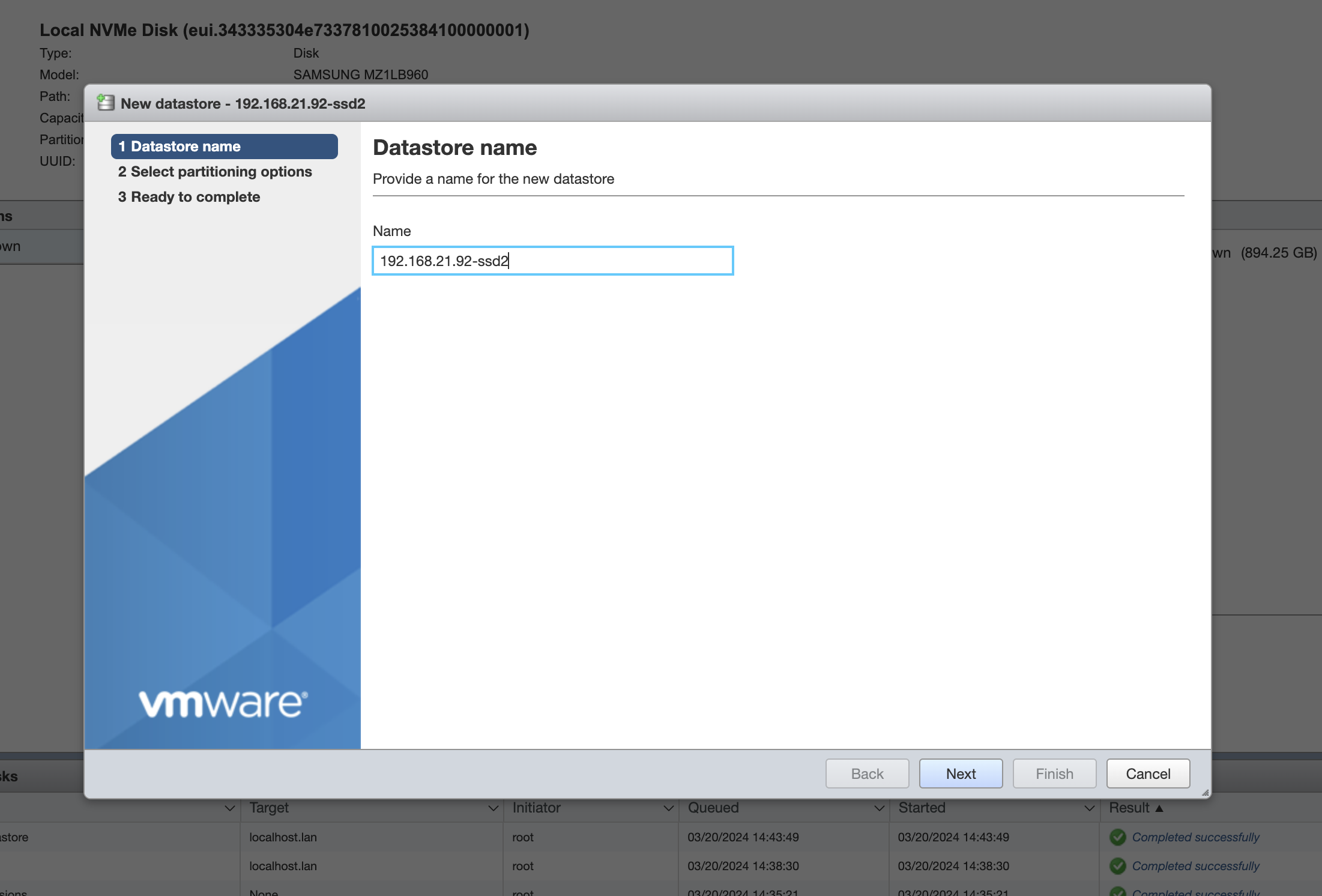 EXSI create datastore_esxi 新建数据存储-CSDN博客
