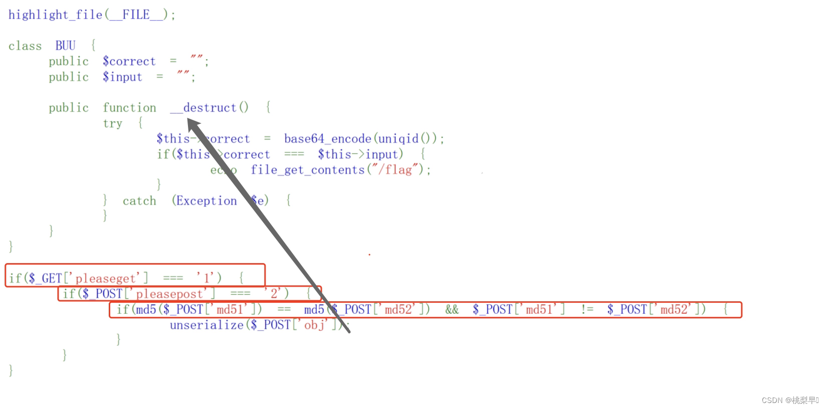 【CTF练习】BUU CODE REVIEW 1（代码审计）-CSDN博客