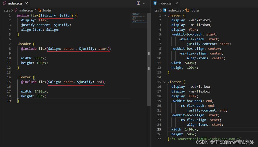 scss--混入@mixin、@inclue、占位选择器 %、继承 @extend、插值语法 #{}、_scss @include-CSDN博客