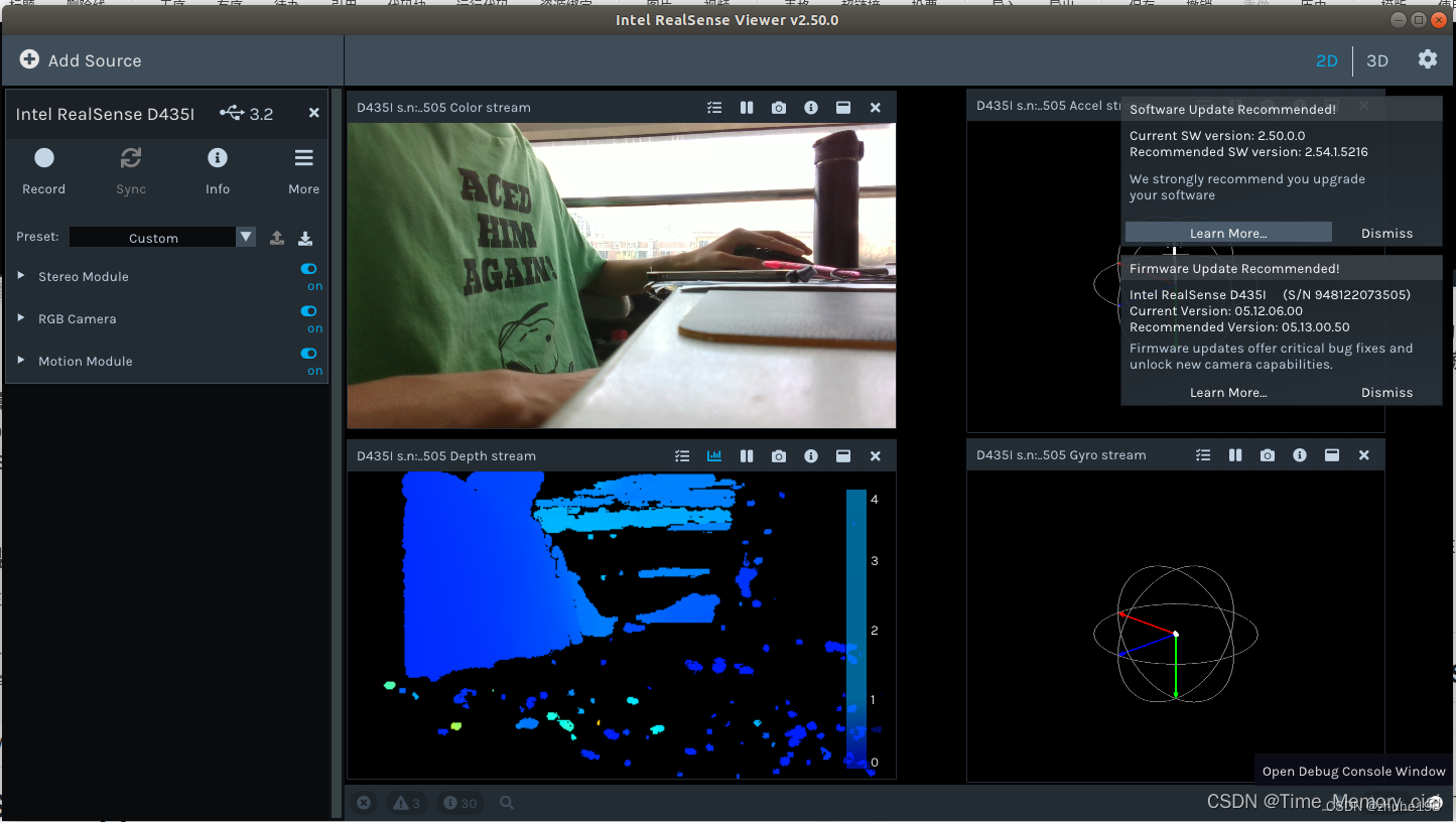 (Intel®)：Realsense D435i成像原理以及相关参数_intel realsense d435i-CSDN博客